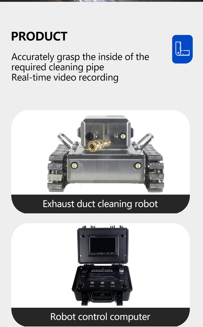 G31 Kitchen exhaust duct cleaning Robot-Kitchen exhaust duct clean ...